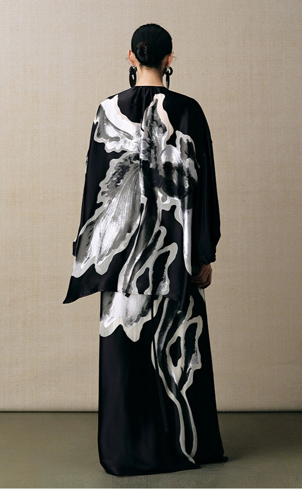 ZHUCHONGYUN elegant loose maxi black skirt-LISA. – GOOD GIRL REBEL