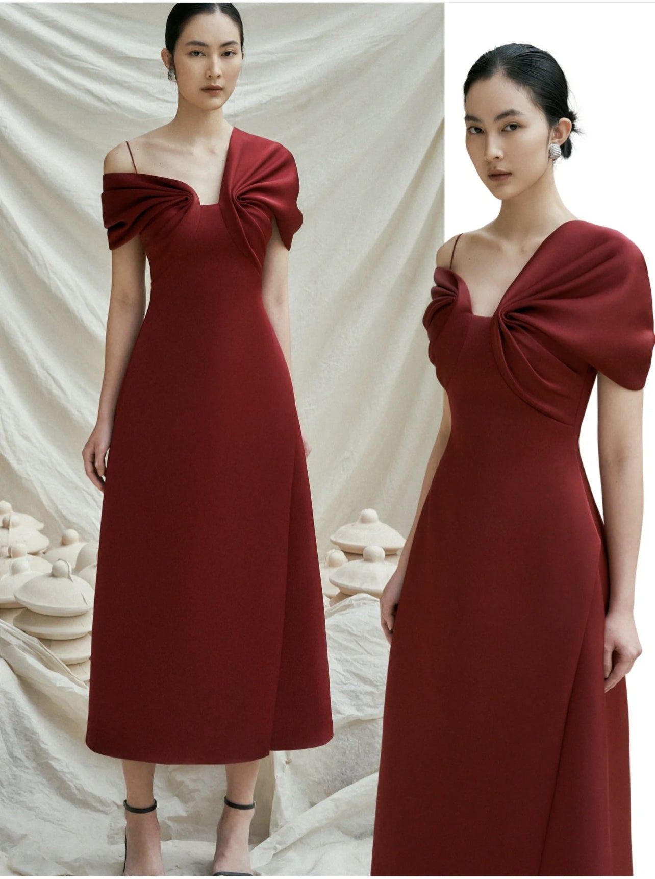 Mother of the bride bustier formal bridal pencil midi dress -Elian ...