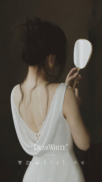 Early Spring 2023 Original Long Satin Weding Gown Dress- Cilia – GOOD ...