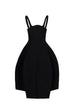 structured coocone thick sphagettit strap cocktail midi dress - Grace ...